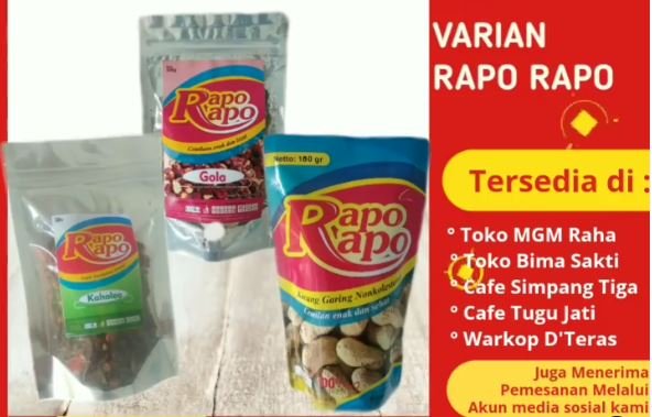 Nikmati Varian Rasa Rapo-Rapo Muna, Bikin Ngemil Lebih Enak – Haluan Sultra